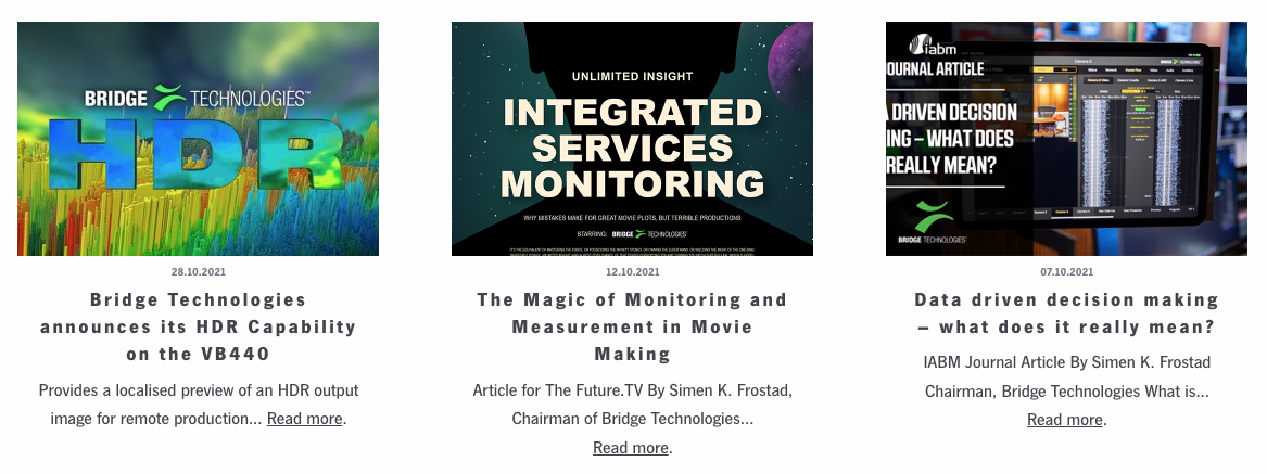 Bridge Technologies December Blog Post - Bridge Technologies